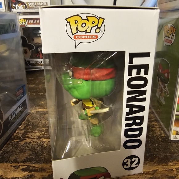 Funko | Other | Leonardo Teenage Mutant Ninja Turtles Funko Pop 32 ...